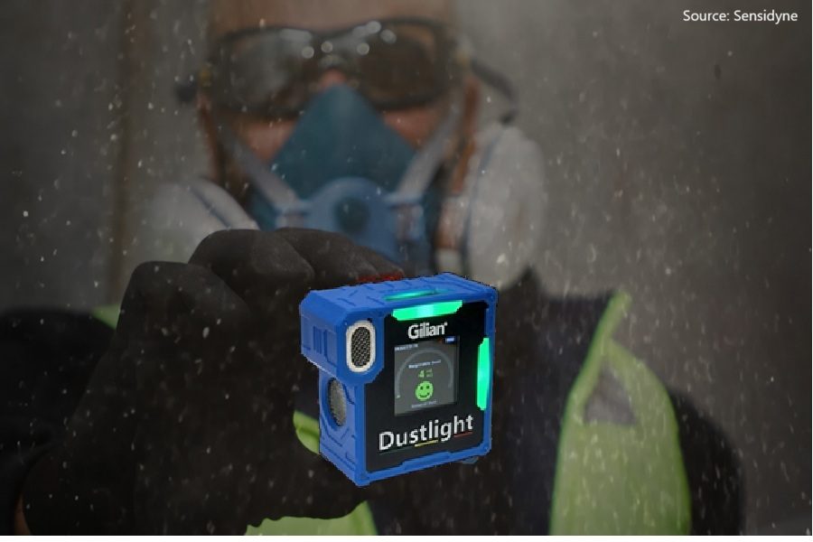 Sensidyne Gilian Dustlight Wearable Dust Monitor | ISHN